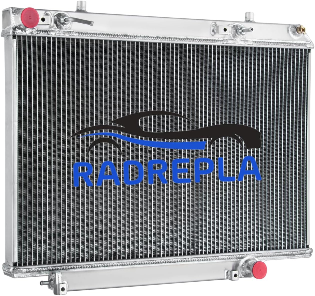 Amazon.com: RADREPLA 2 Row Aluminum Radiator for 1986-1991 Mercedes ...