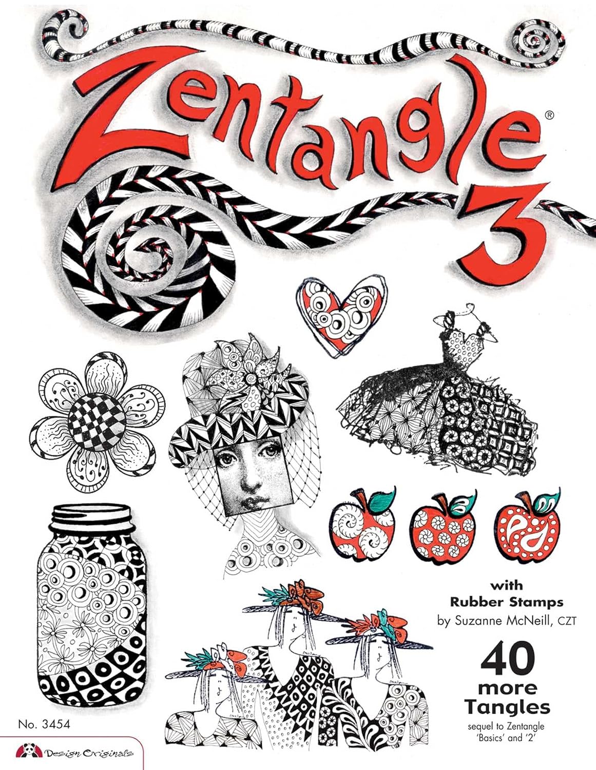 Zentangle: With Rubber Stamps (3): McNeill, Suzanne: 9781574213317 ...