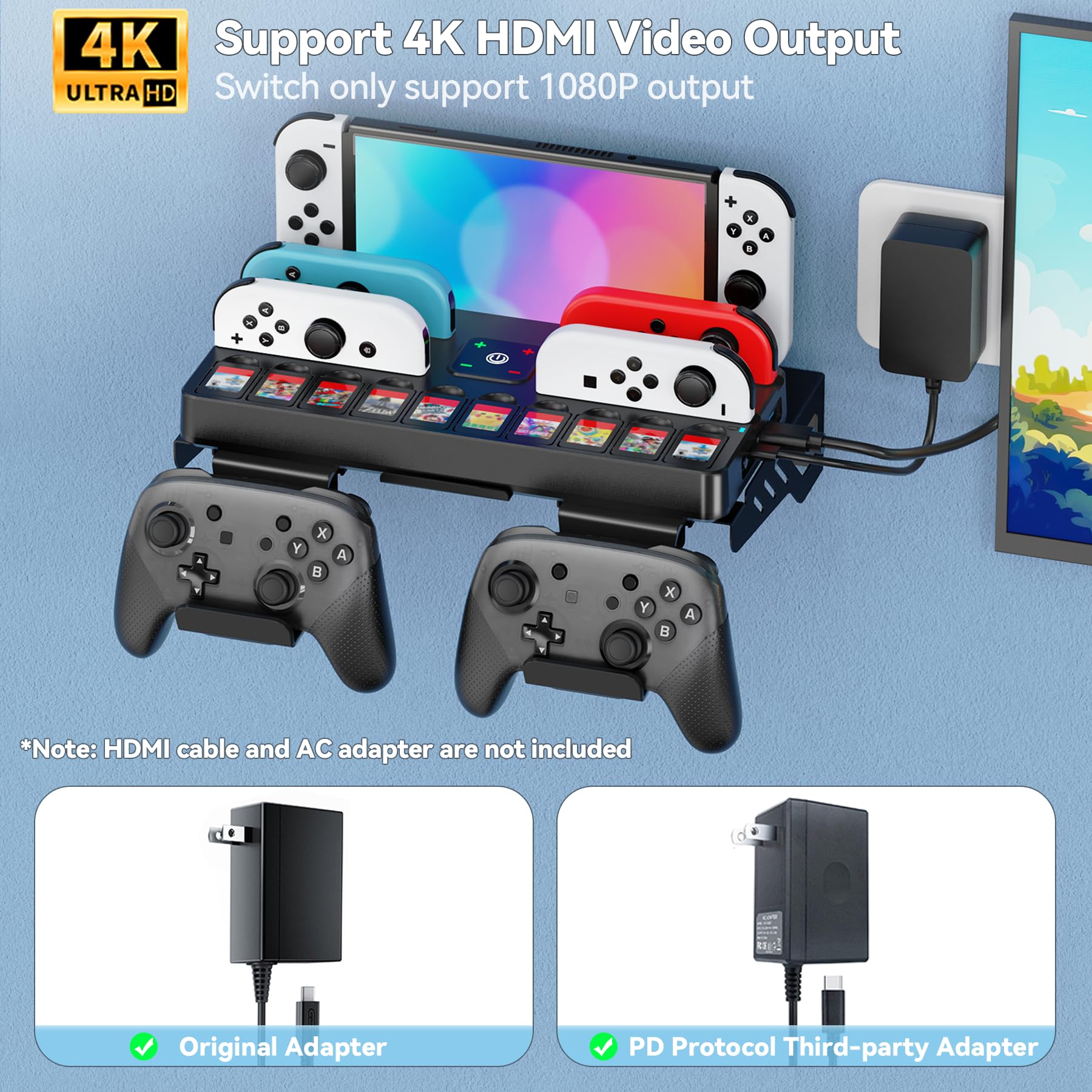 Snapklik.com : Switch Wall Mount & Switch TV Dock