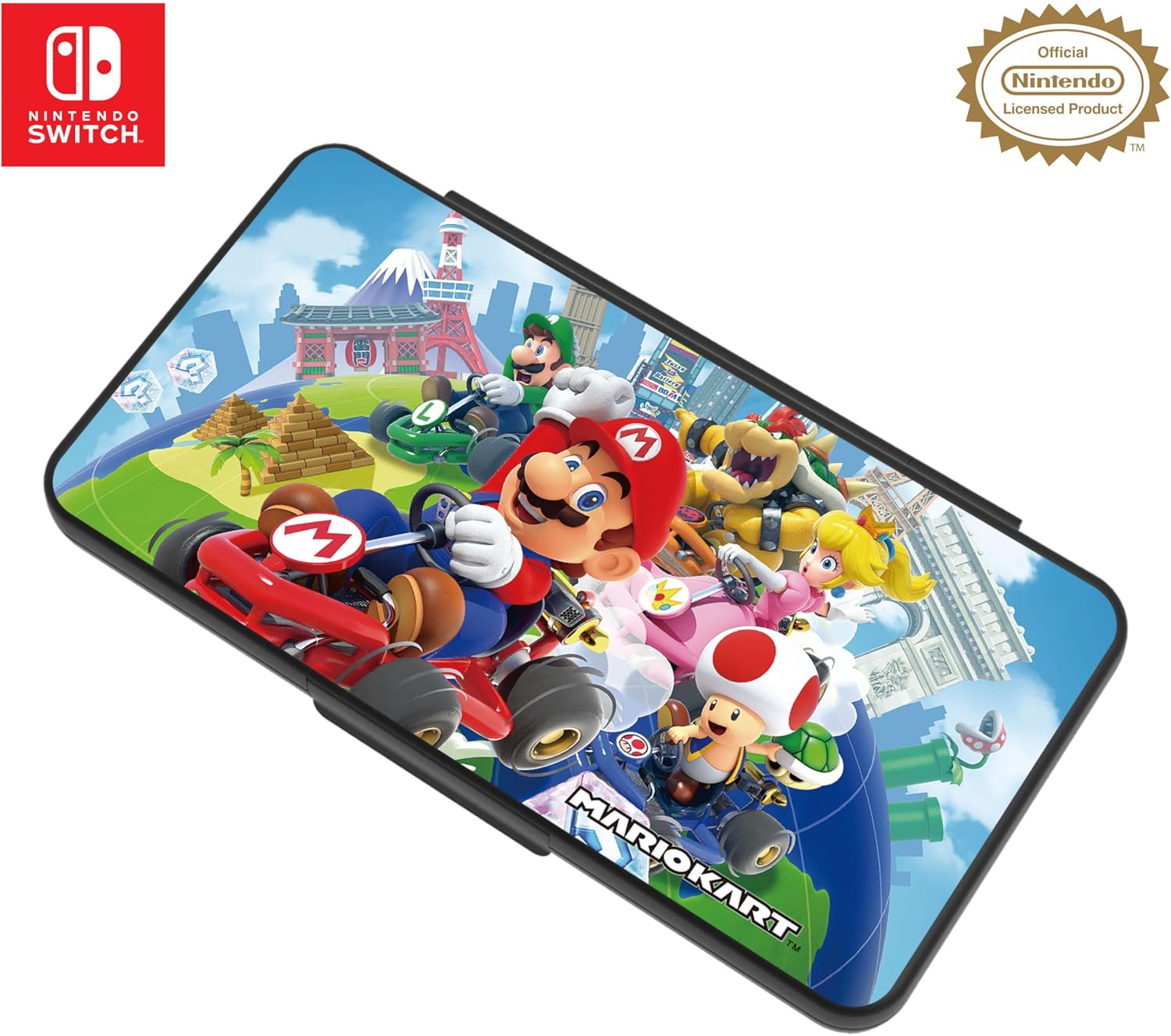 RDS Nintendo Switch Game Card Case - Mario Kart - Holds 24 Game Cards ...