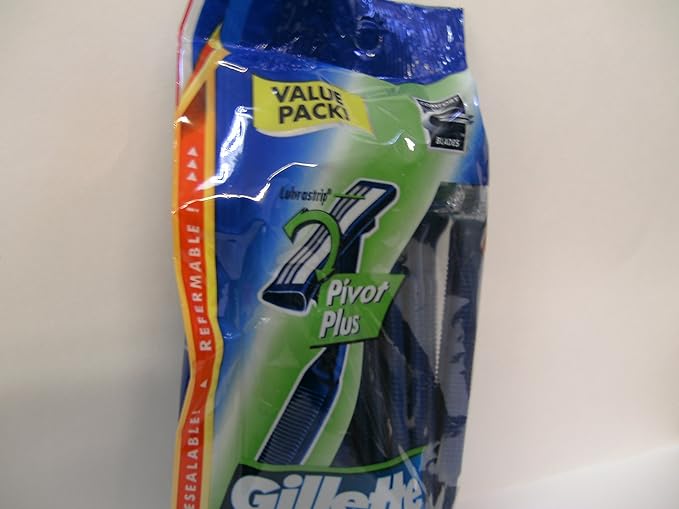 Amazon.com: Gillette Good News! Razors, Pivot Plus, Value Pack, 12 ct ...