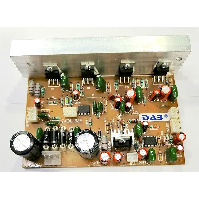 Buy 2030 4 IC Home Theater Kit Board Amplifier Circuit with Bass Boost ...