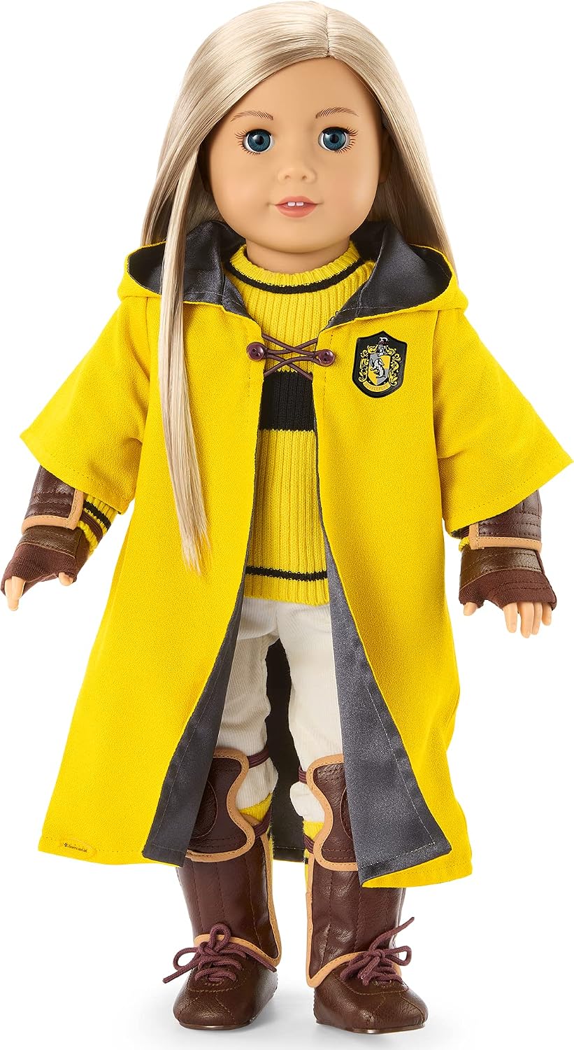 Amazon.com: American Girl Harry Potter 18-inch Doll Hufflepuff ...