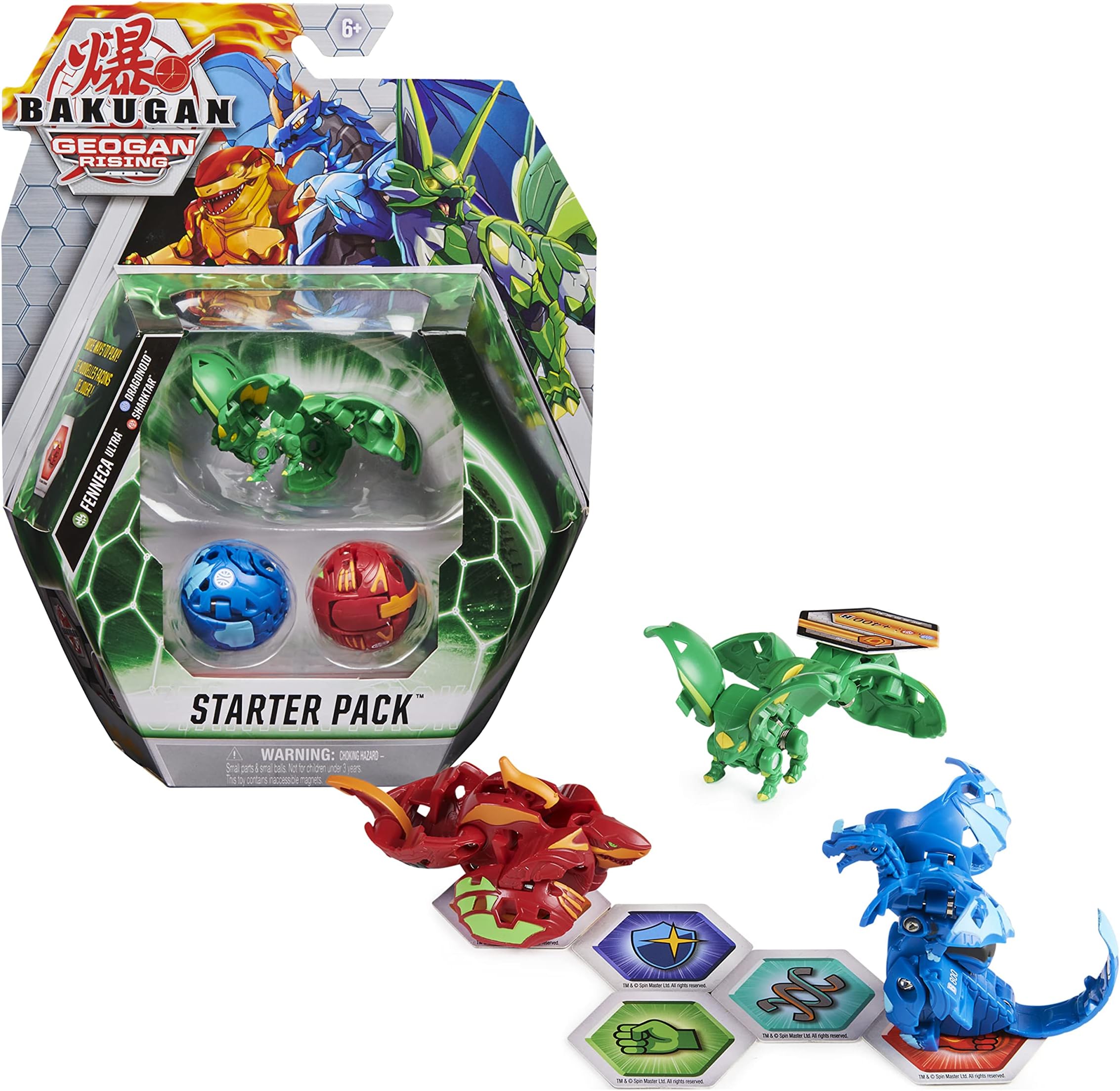 Amazon.com: Bakugan Battle Bundle Dragonoid Ventus Vicerox vs Nillious ...