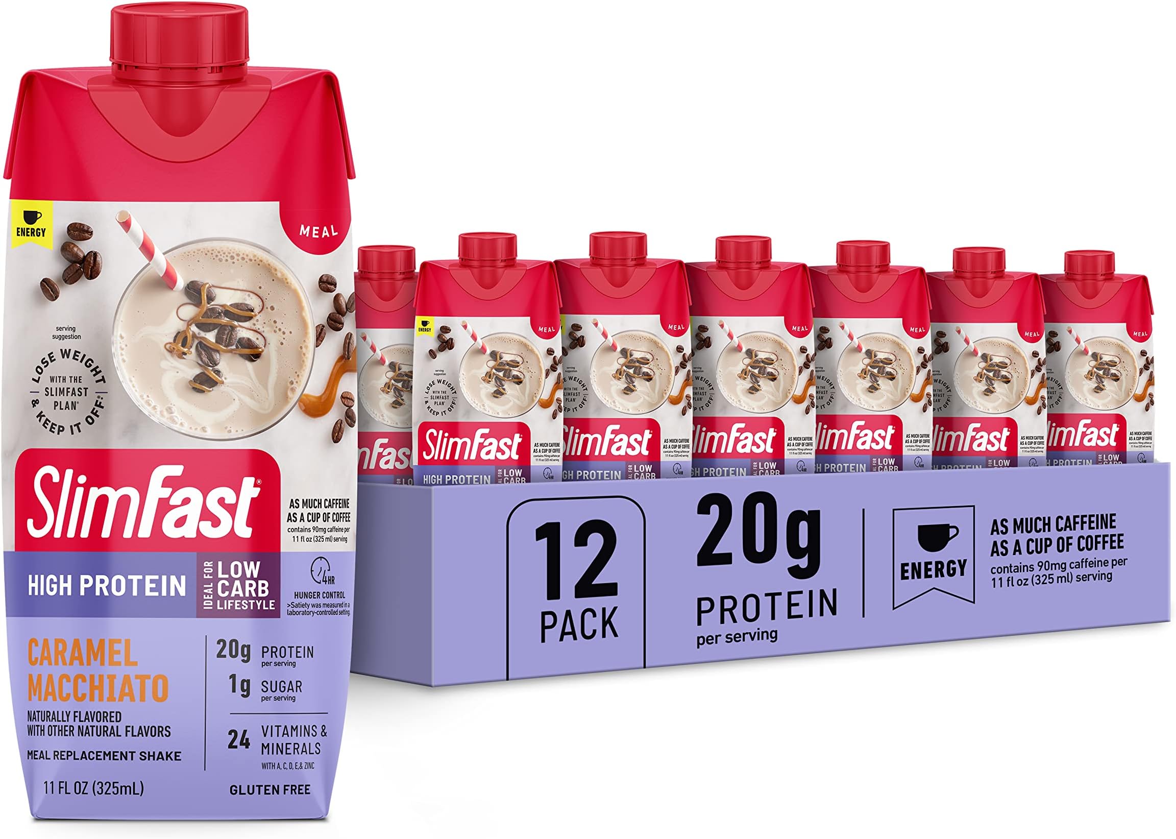 Amazon.com: SlimFast High Protein Meal Replacement Shake, Protein ...