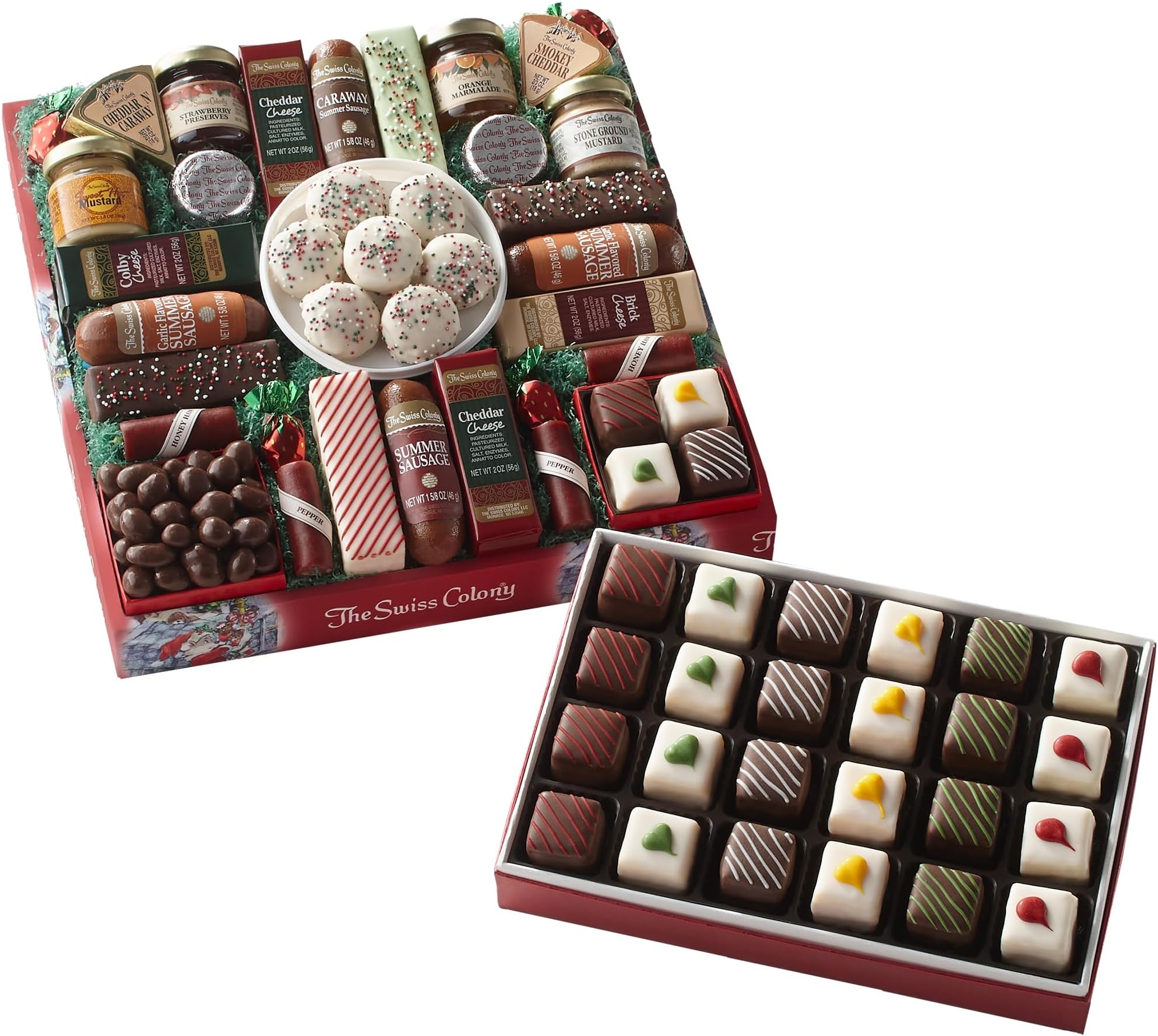 Amazon.com : The Swiss Colony 27 Favorites and Christmas Petits Fours ...