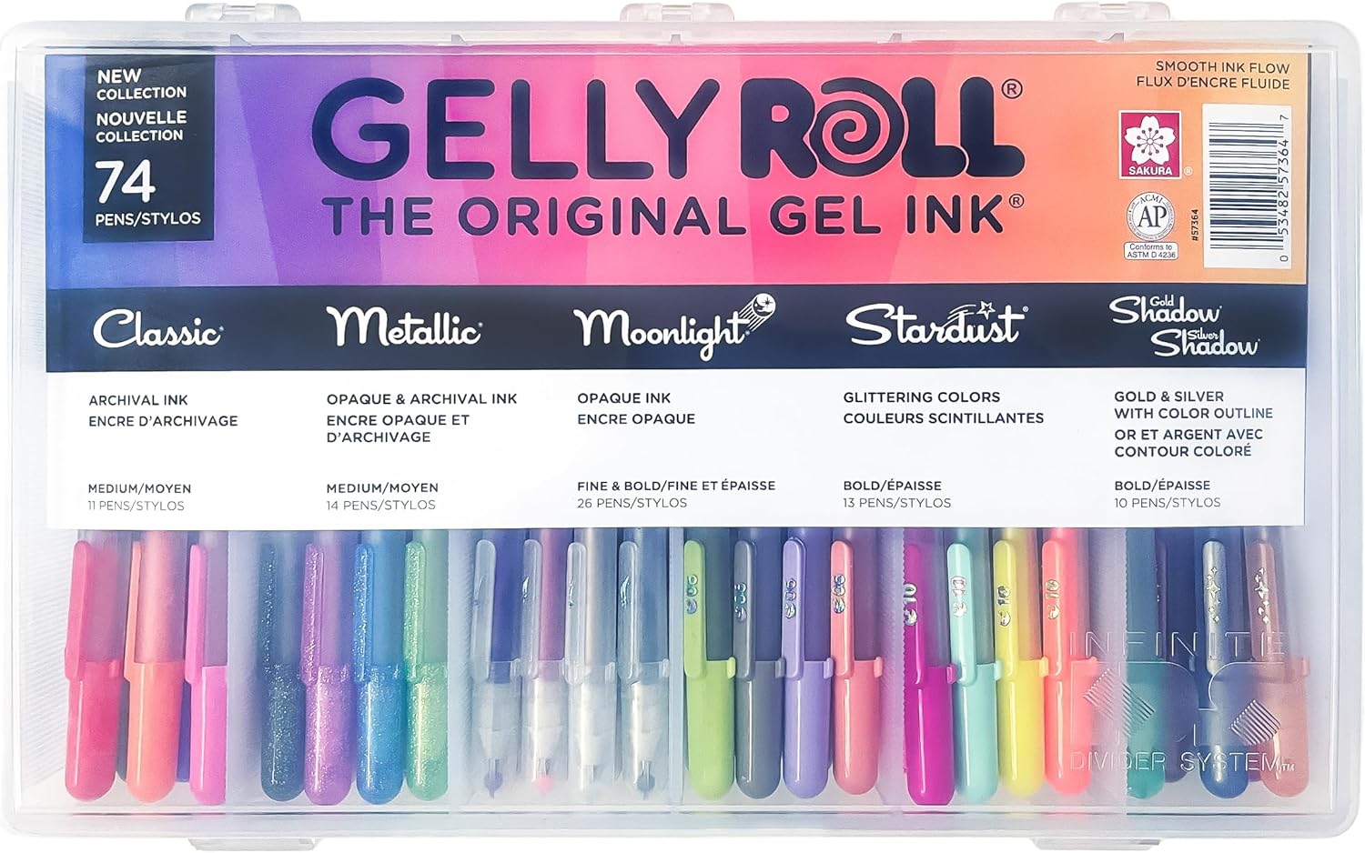 Amazon.com: SAKURA Gelly Roll Gel Pens - Gift Set - Ink Pen Set - For ...