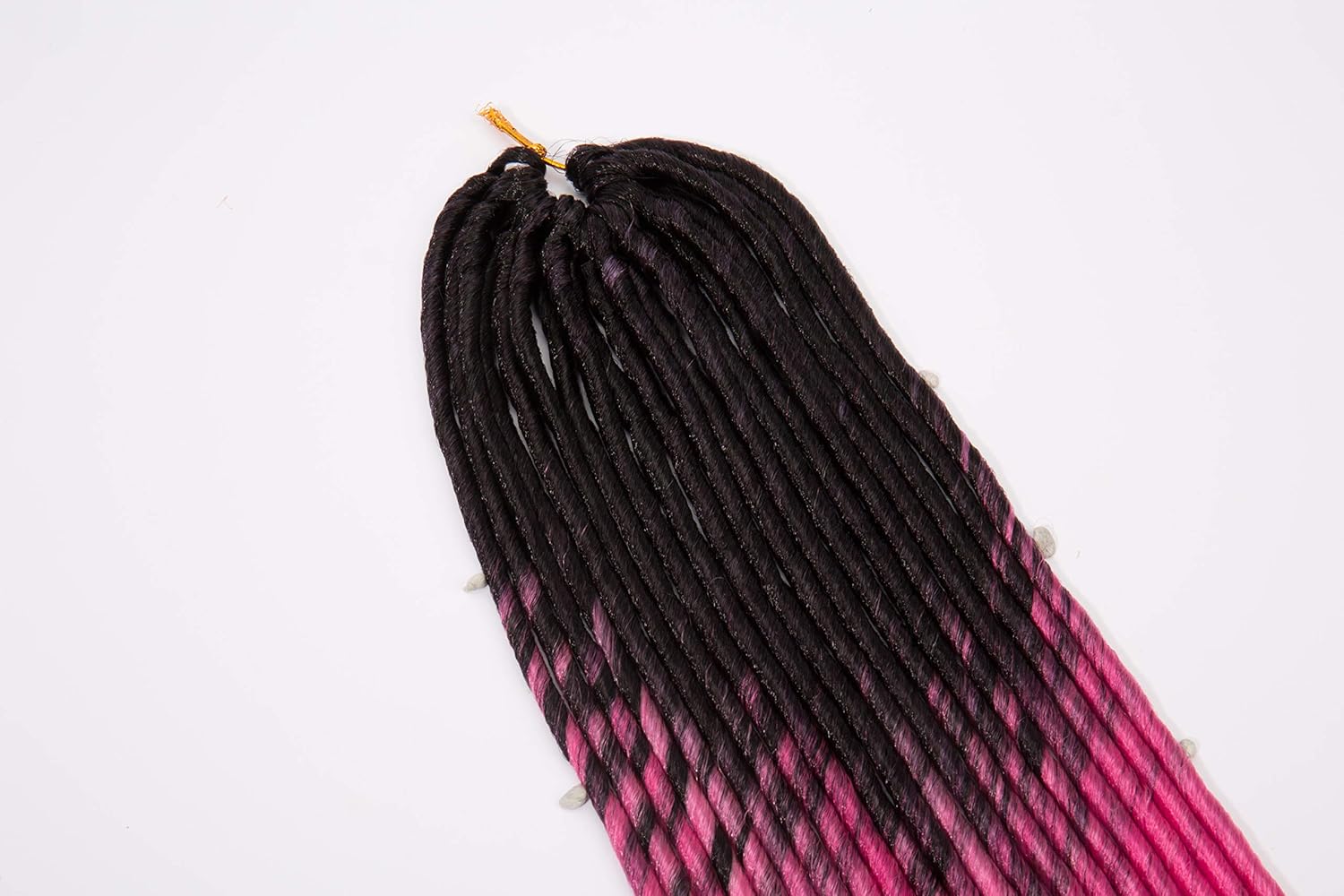 Crochet Faux Locs Hair Braids Ombre Braiding Hair Extension Goddess ...