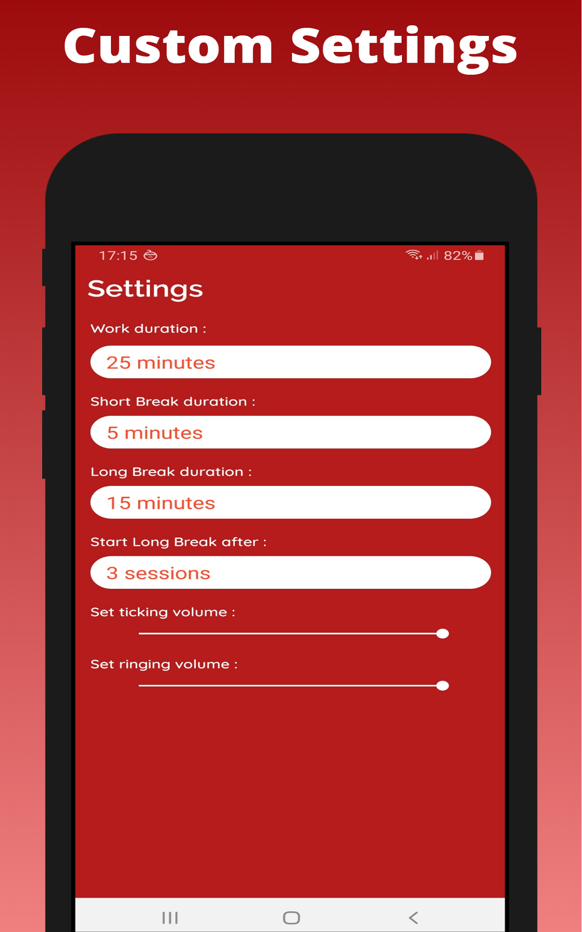 Pomodoro Timer - Smart Time Application - App on Amazon Appstore