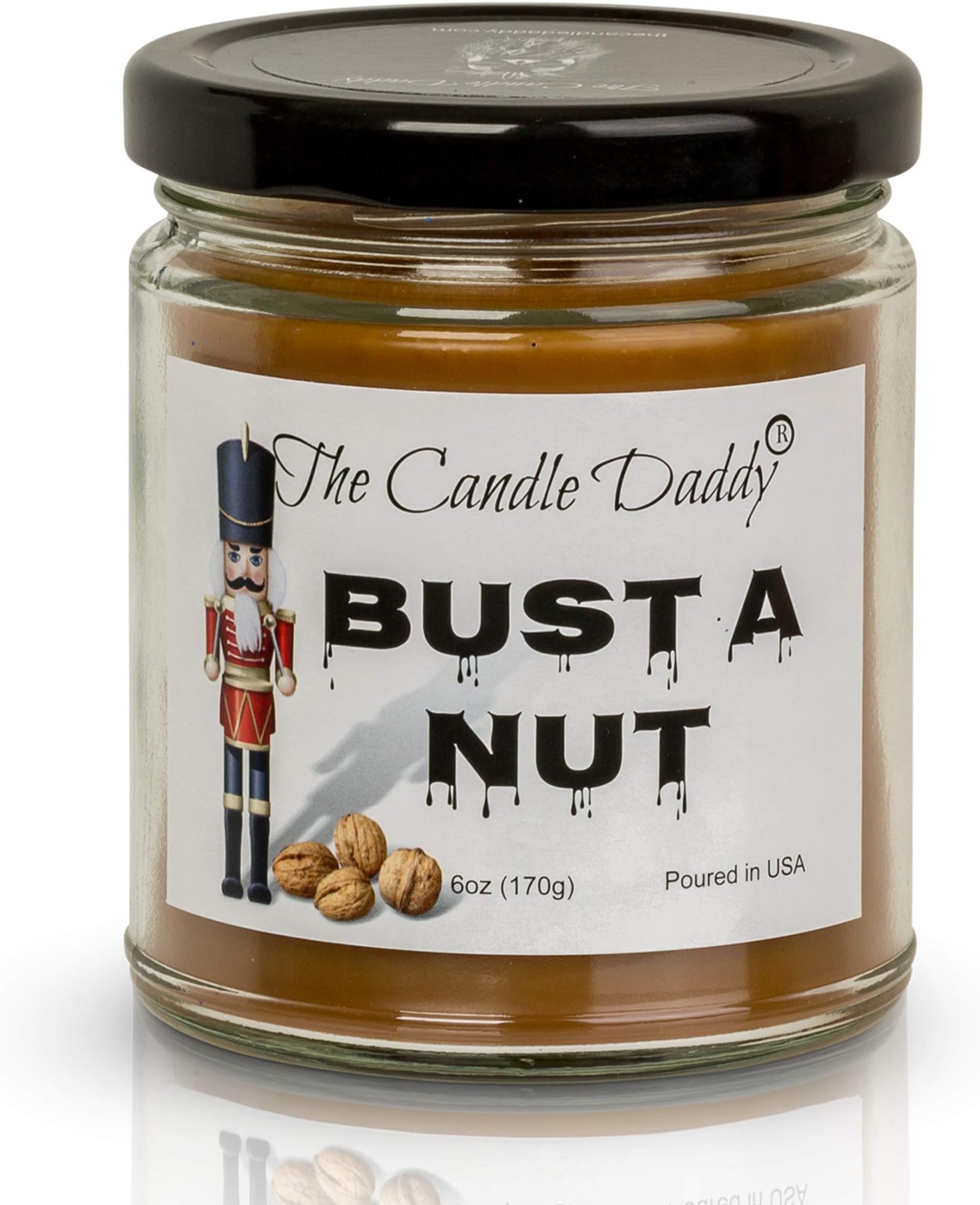 Amazon.com: Deez Nutz- Hazelnut Vanilla- the Candle Daddy- 6 Ounce- 40 ...