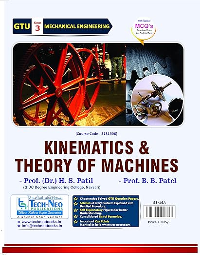 Amazon.in: Buy Kinematics and Theory of Machines For GTU Sem 3 ...