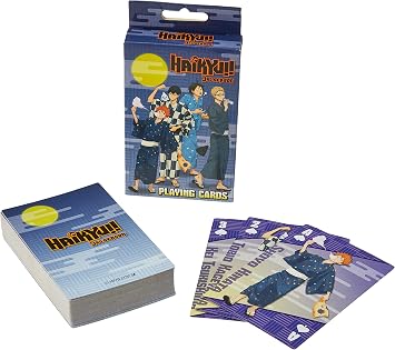 Amazon.com: GEAnimation Haikyuu!! Playing Cards Group 5" : Toys & Games