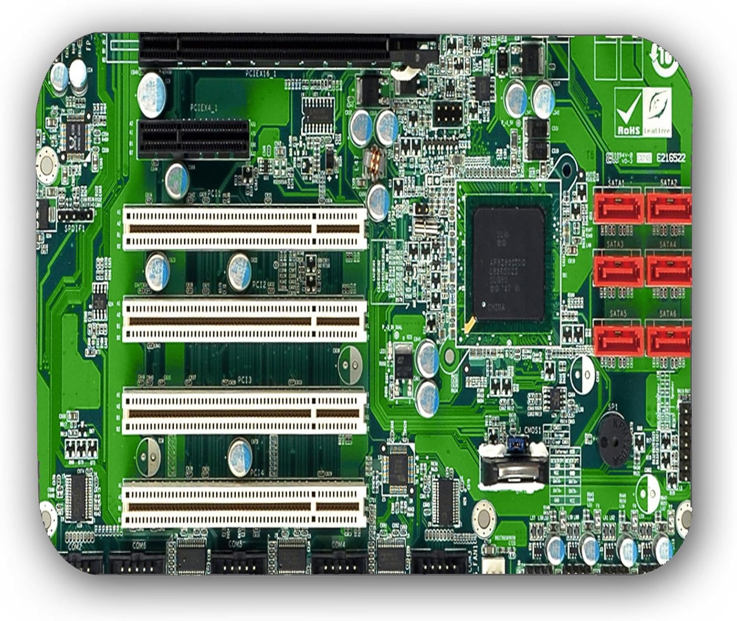 Amazon.com: Motherboard Mousepad Anti-Slip Mouse Pad Mat Mice Mousepad ...