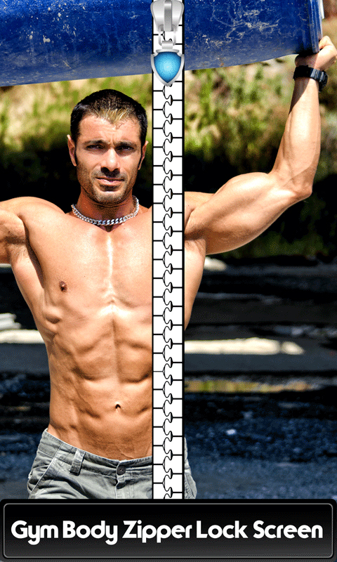 Gym Body Zipper Lock Screen:Amazon.com:Appstore for Android