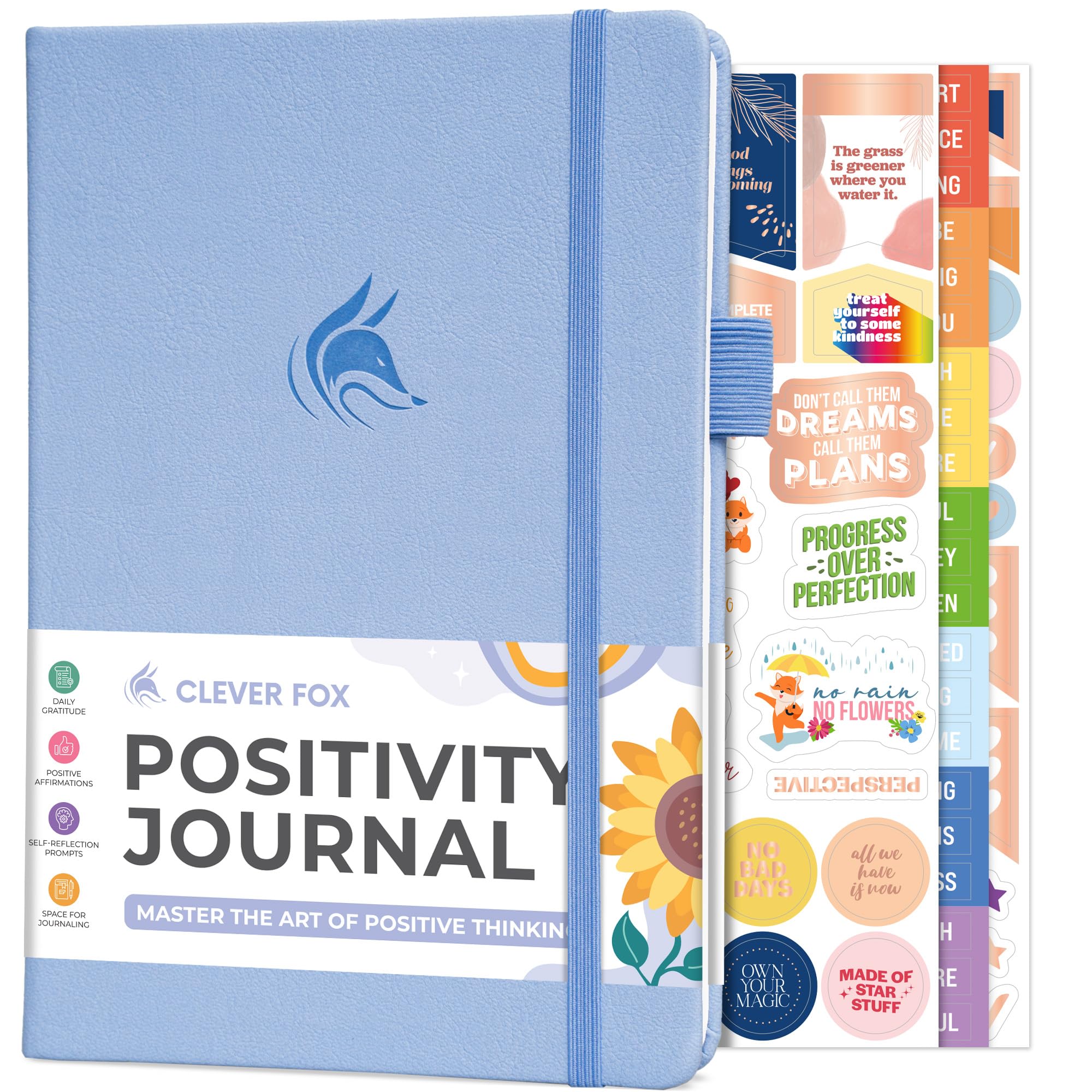 Amazon.com : Clever Fox Positivity Journal – Daily Gratitude ...