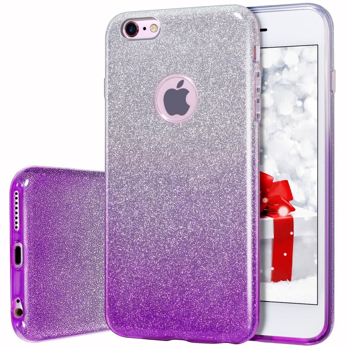 MATEPROX IPhone 6s Plus Case IPhone 6 Plus Case Glitter Slim Crystal
