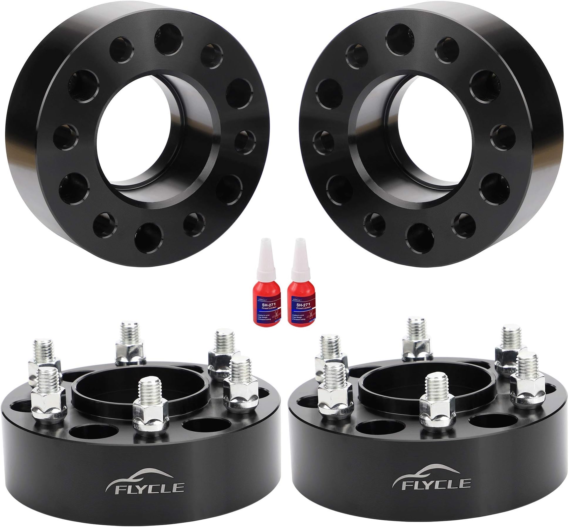 Amazon.com: Rough Country 2" Aluminum Wheel Spacers for 2004-2014 F-150 ...