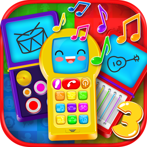 Baby Phone 3: Pretend Play Phones, Music, Animals, Songs & Learning ...