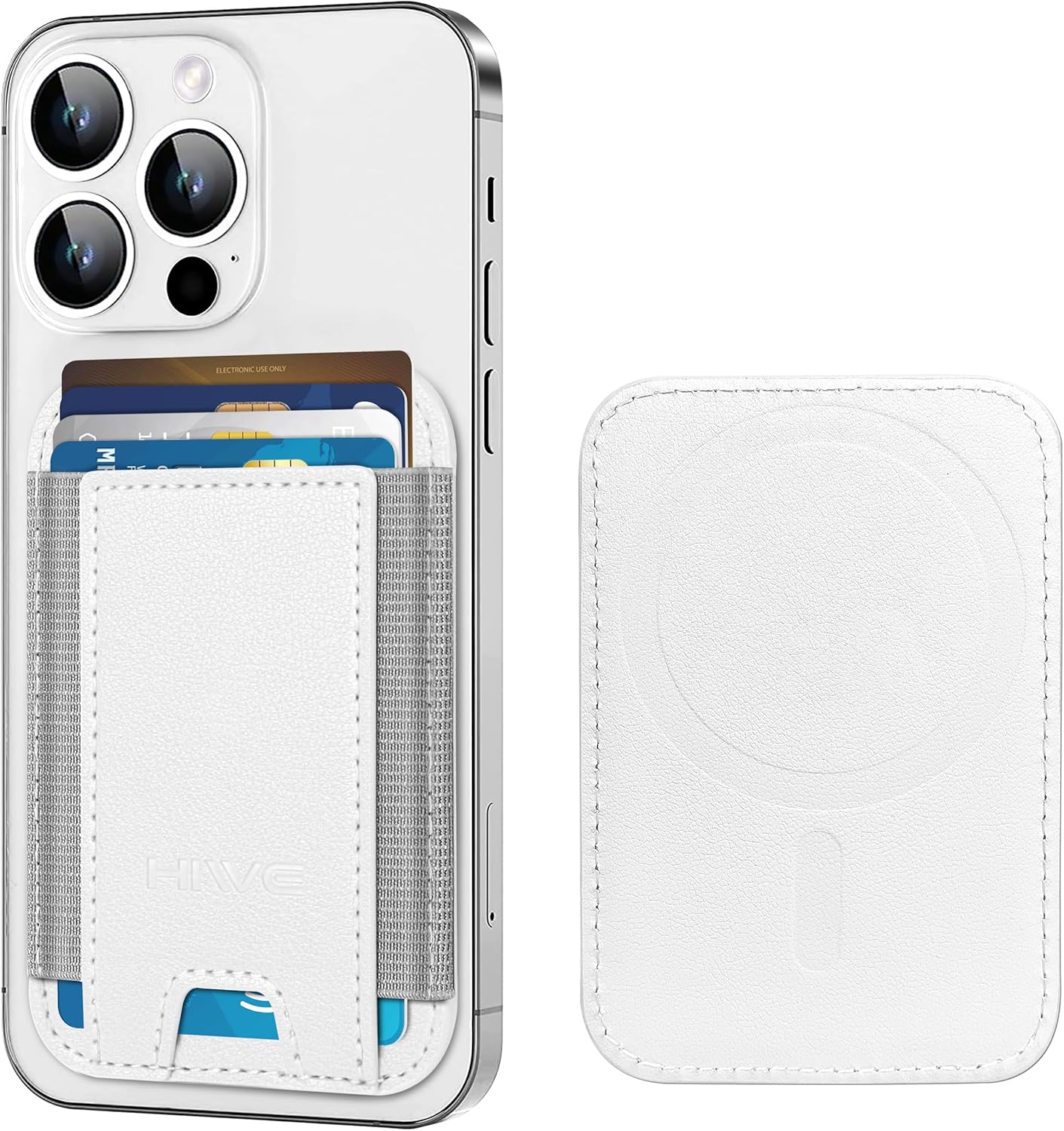 Amazon.com: HiWe for MagSafe Wallet, Strongest Magnetic Wallet for ...