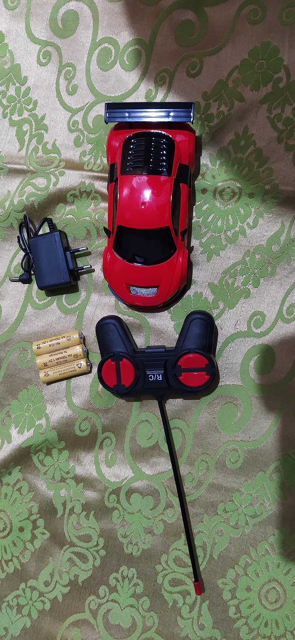 ANI World Rechargeable Racing Car for Kids with Remote Control ...