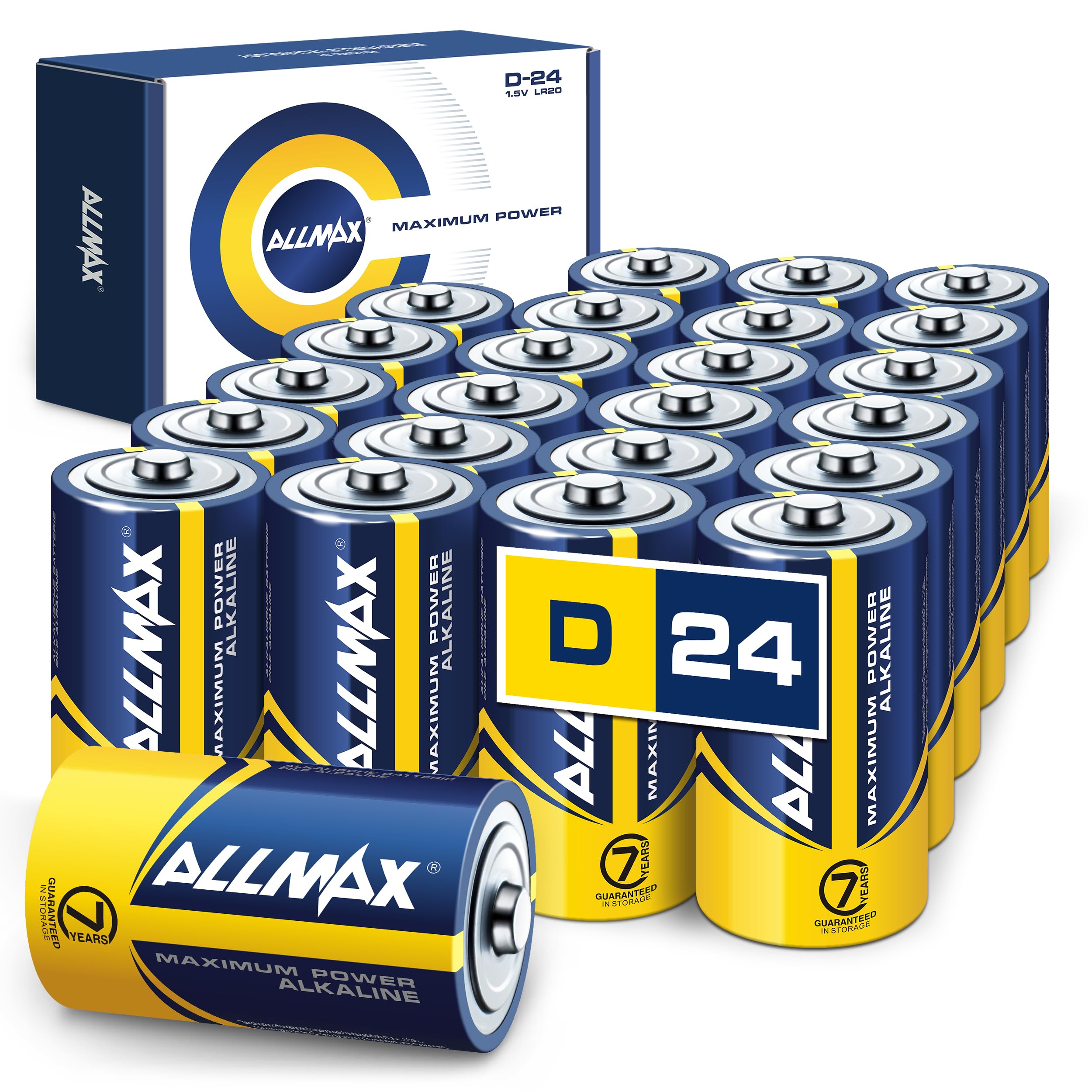 Snapklik.com : Allmax D Maximum Power Alkaline Batteries