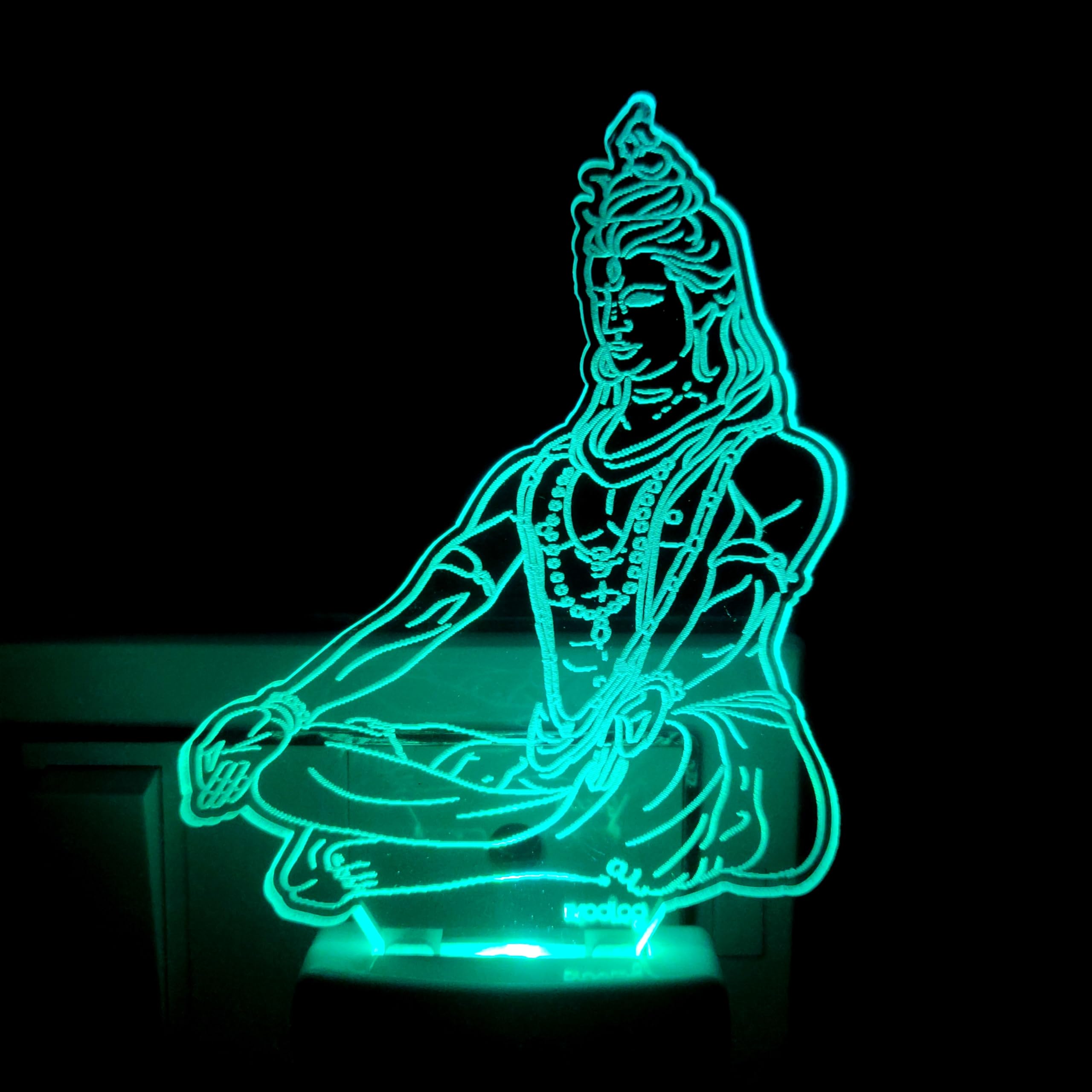 Mahadev Colorful Lighting