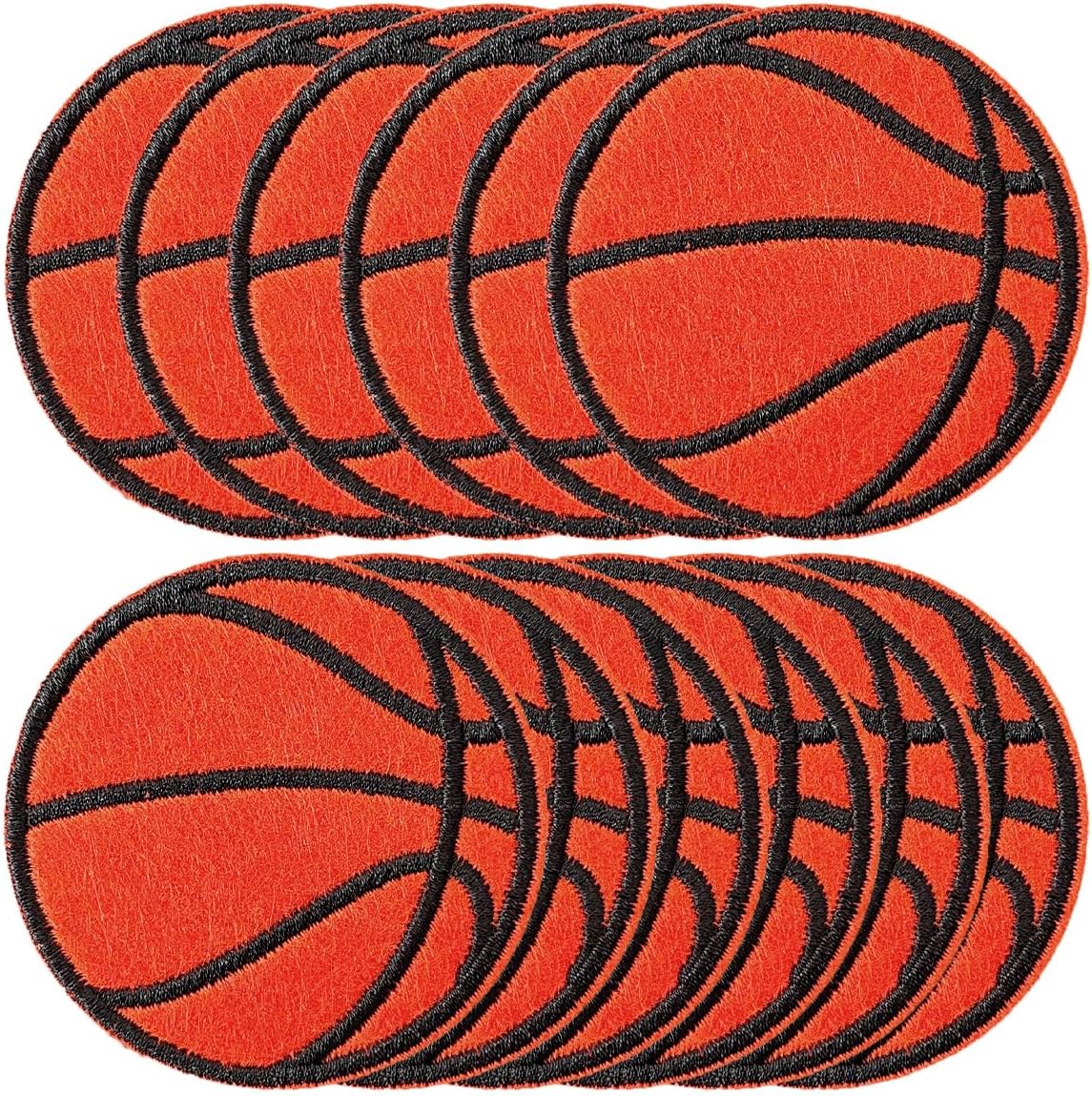 Amazon.com: ZESION Basketball Iron-on Patches,Embroidered Applique ...