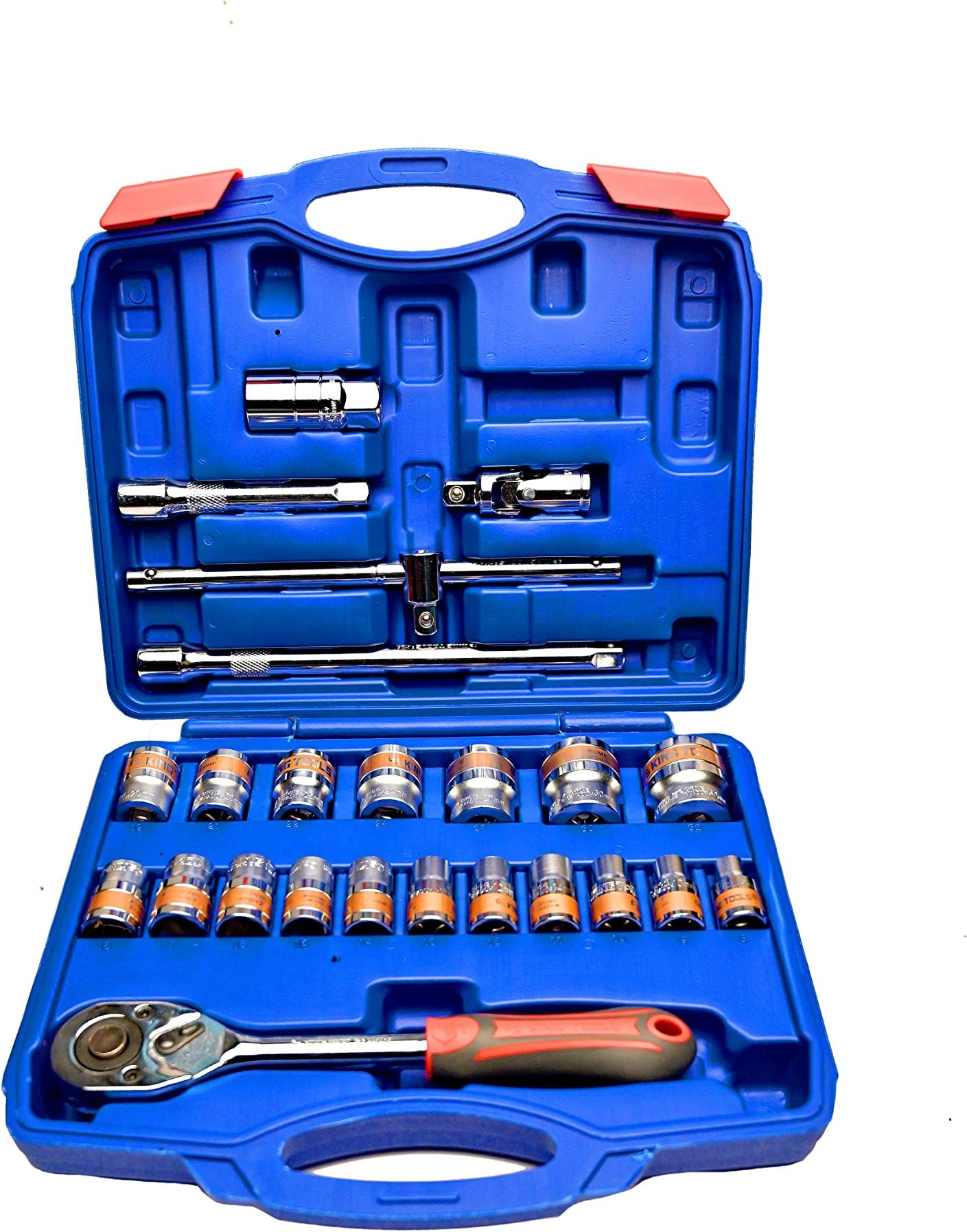 Eastman Sockets, Set Of 24Pcs, 1/2 Inch Sq Drive, Bmc Pack, Chrome ...