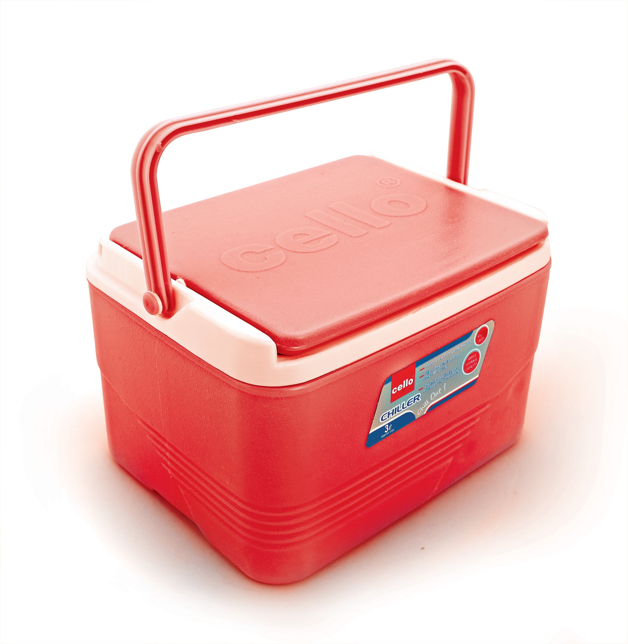 Buy Cello Chiller Ice Box | Standard Size for Travel Party Bar Ice ...