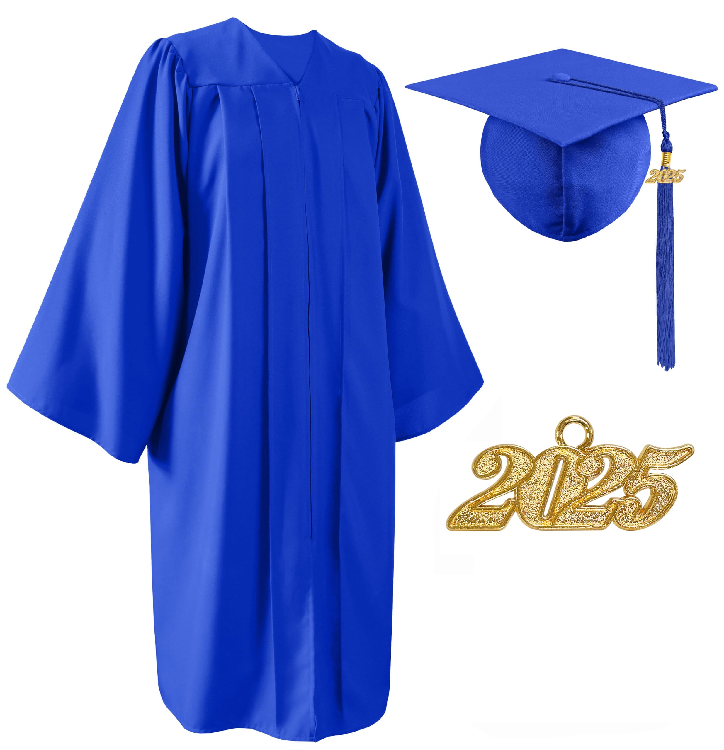Snapklik.com : YIIOSS Unisex Matte Graduation Cap And Gown 2025