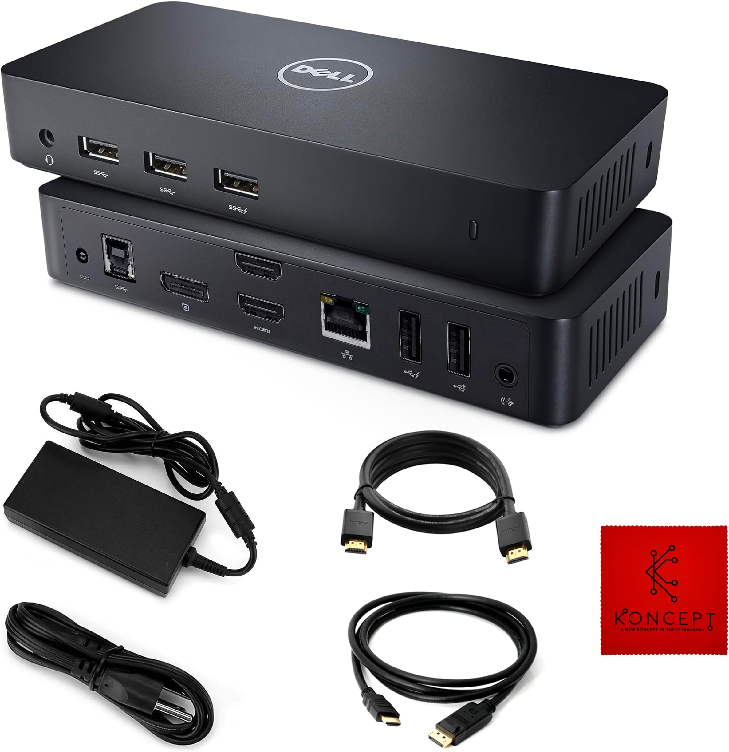 Amazon.com: Dell USB 3.0 Ultra HD/4K Triple Display Docking Station ...
