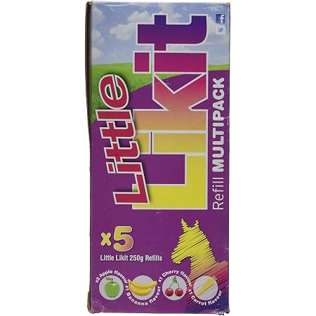 Likit Little Multipack Refill, Apple/cherry/banana/carrot, Pack Of 5 ...