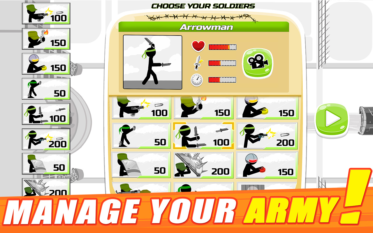 Stickman Army : The Defenders-Amazonアプリストアのアプリ