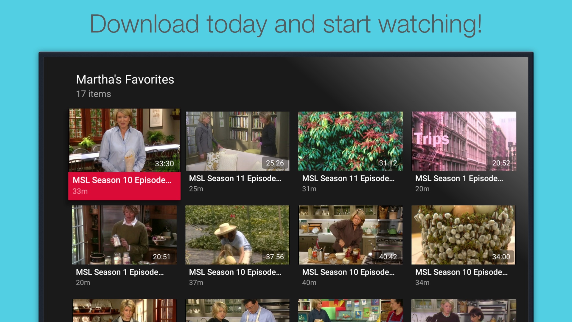 Martha Stewart TV - App on Amazon Appstore