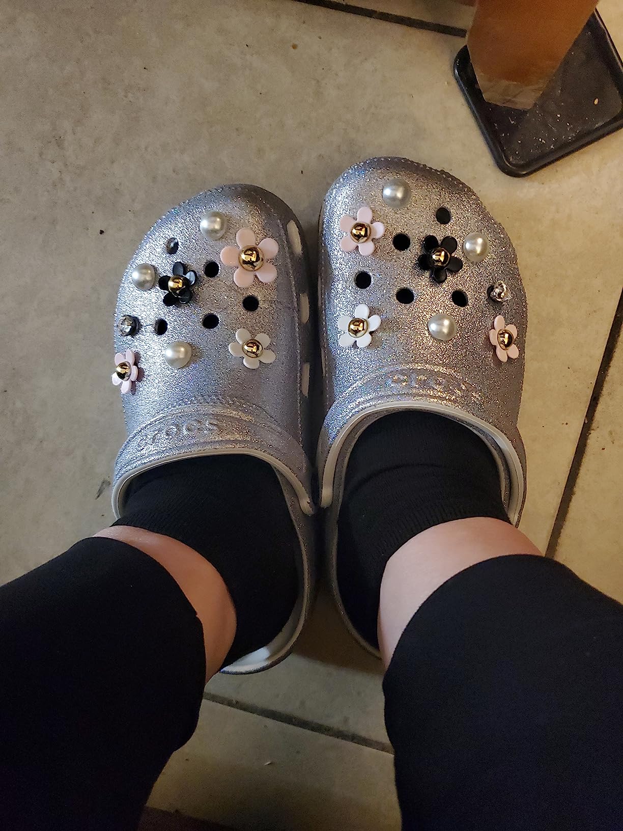 $10/mo - Finance Crocs Unisex-Adult Classic Glitter Clog | Buy Now, Pay ...