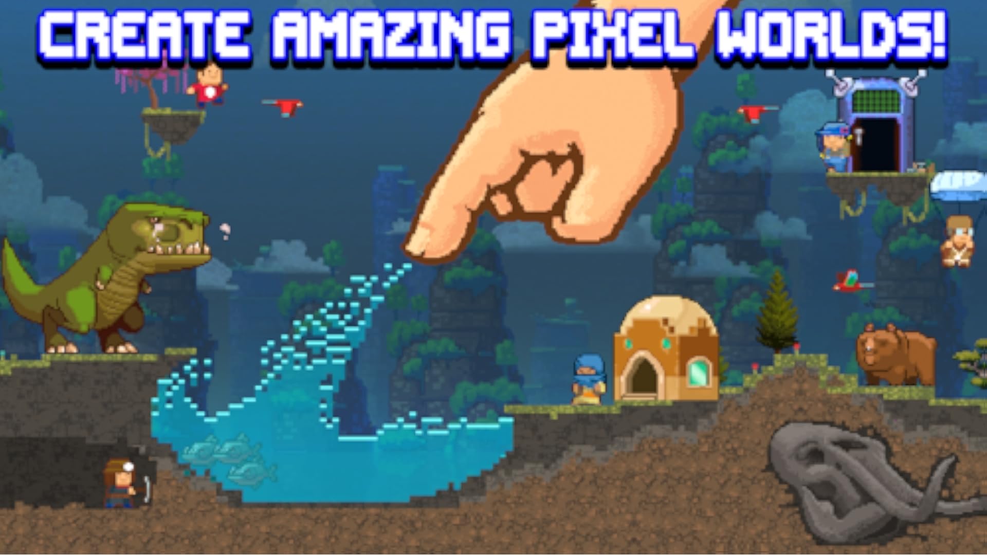The Sandbox Evolution - Craft a 2D Pixel Universe, Create 8 Bit Art ...