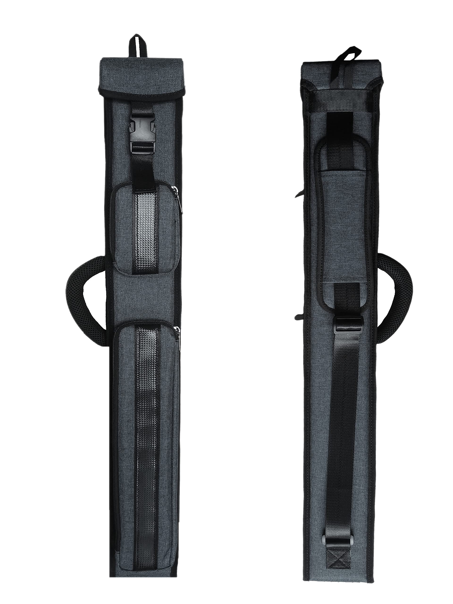 Snapklik.com : Champion 2X2,2X3,3X4 Nylon Billiard Pool Cue Stick Hard Case