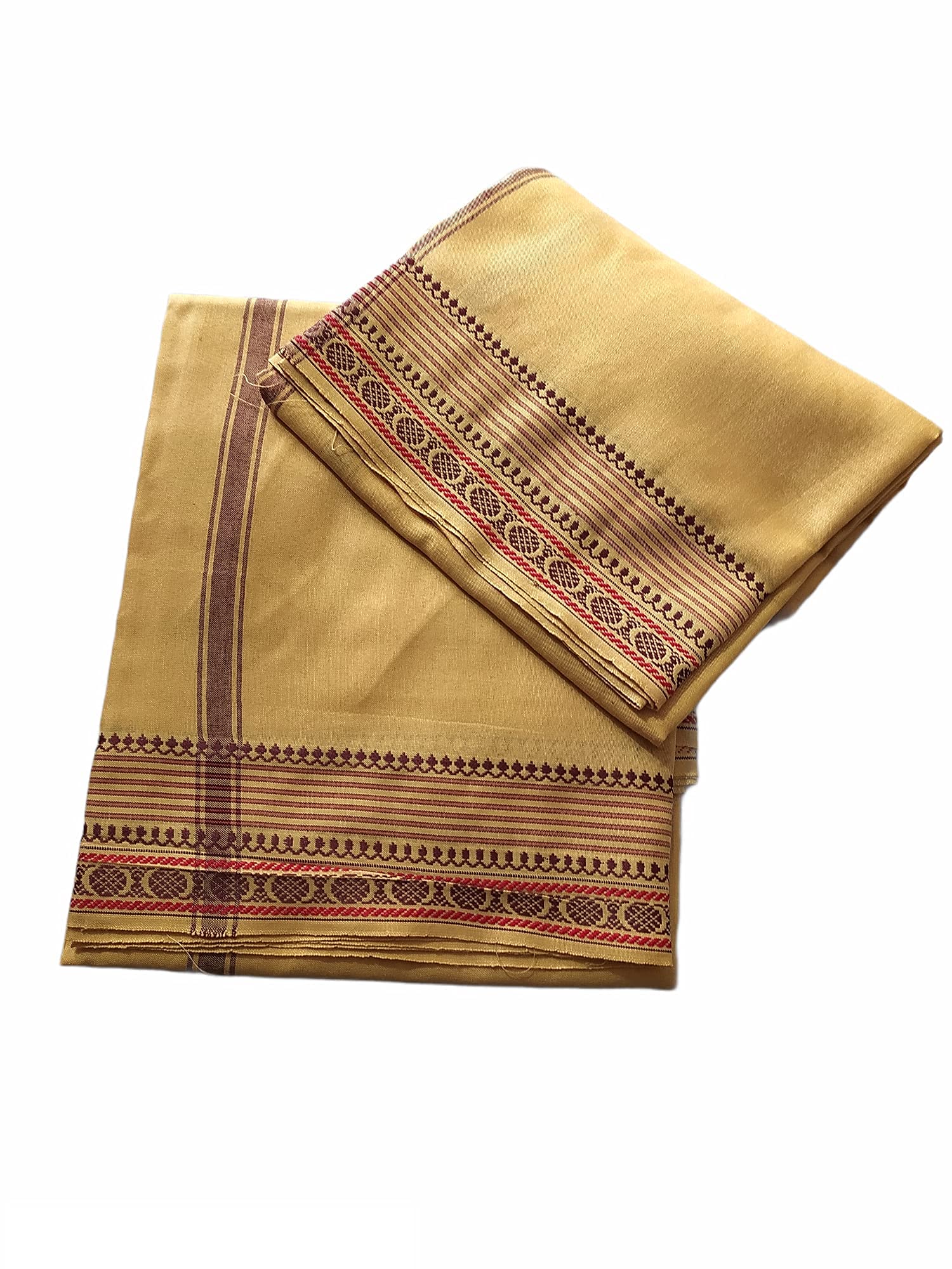 South Indian Style Cotton Silk Dhoti For Men Dhoti Towel | Desertcart ...