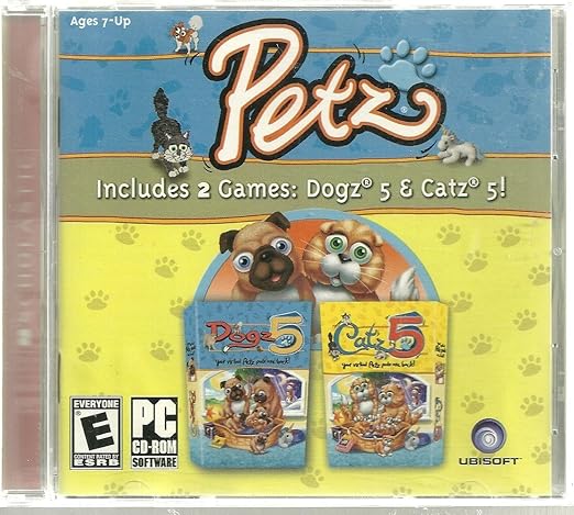 Amazon.com: Lot 2 Dogz 5 & Catz 5 Your Virtual Petz Palz Dogz5 Catz5 Pc ...