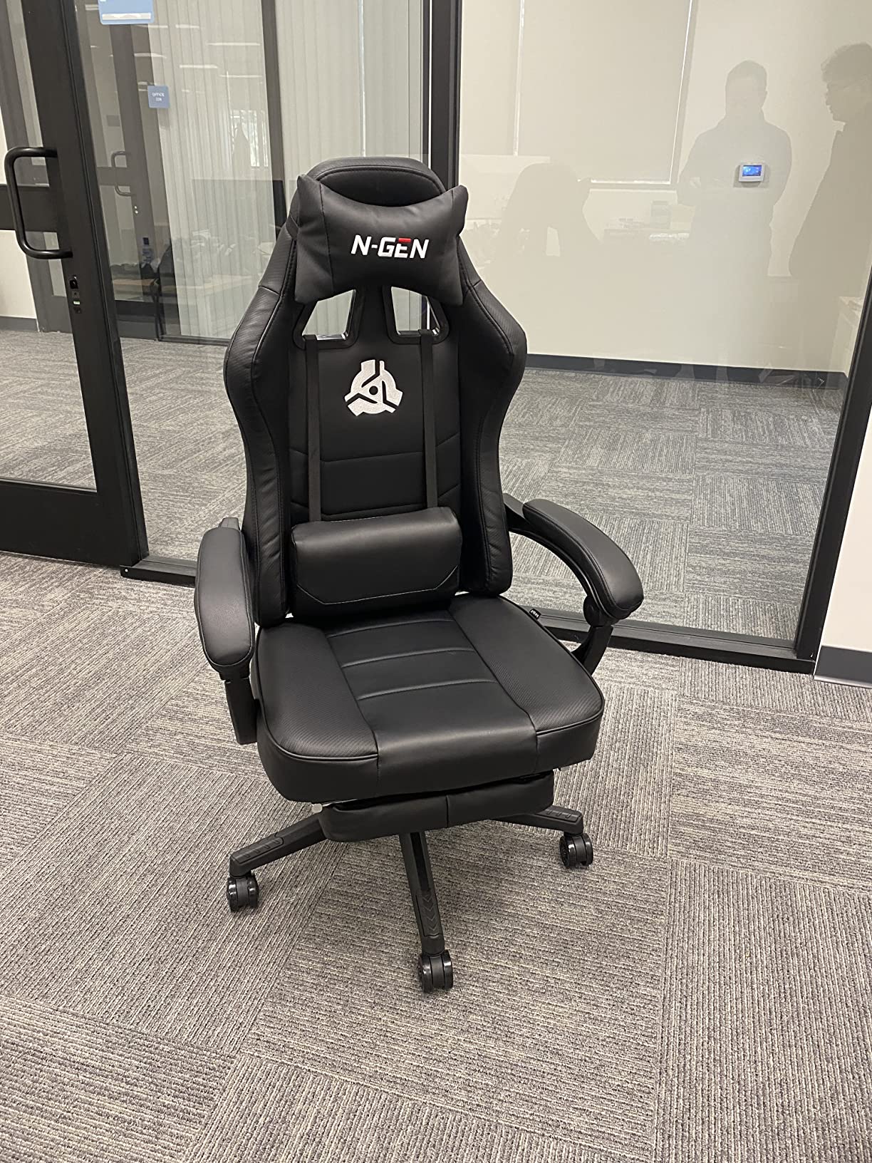 $27/mo - Finance N-GEN Gaming Chair with Footrest Levelled Seat Style ...