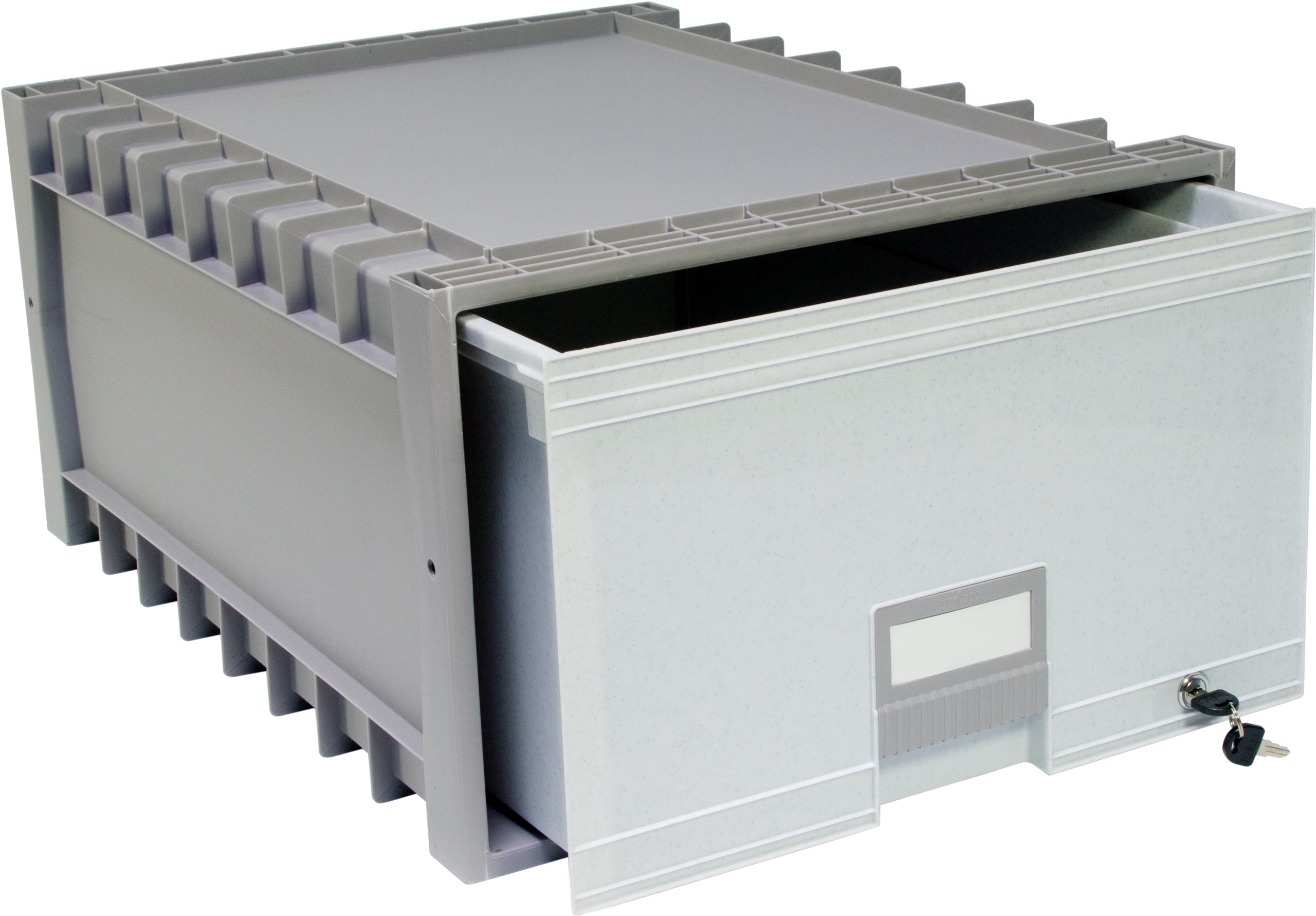 Snapklik.com : Storex 24-Inch Archive Locking Storage Box For Legal ...