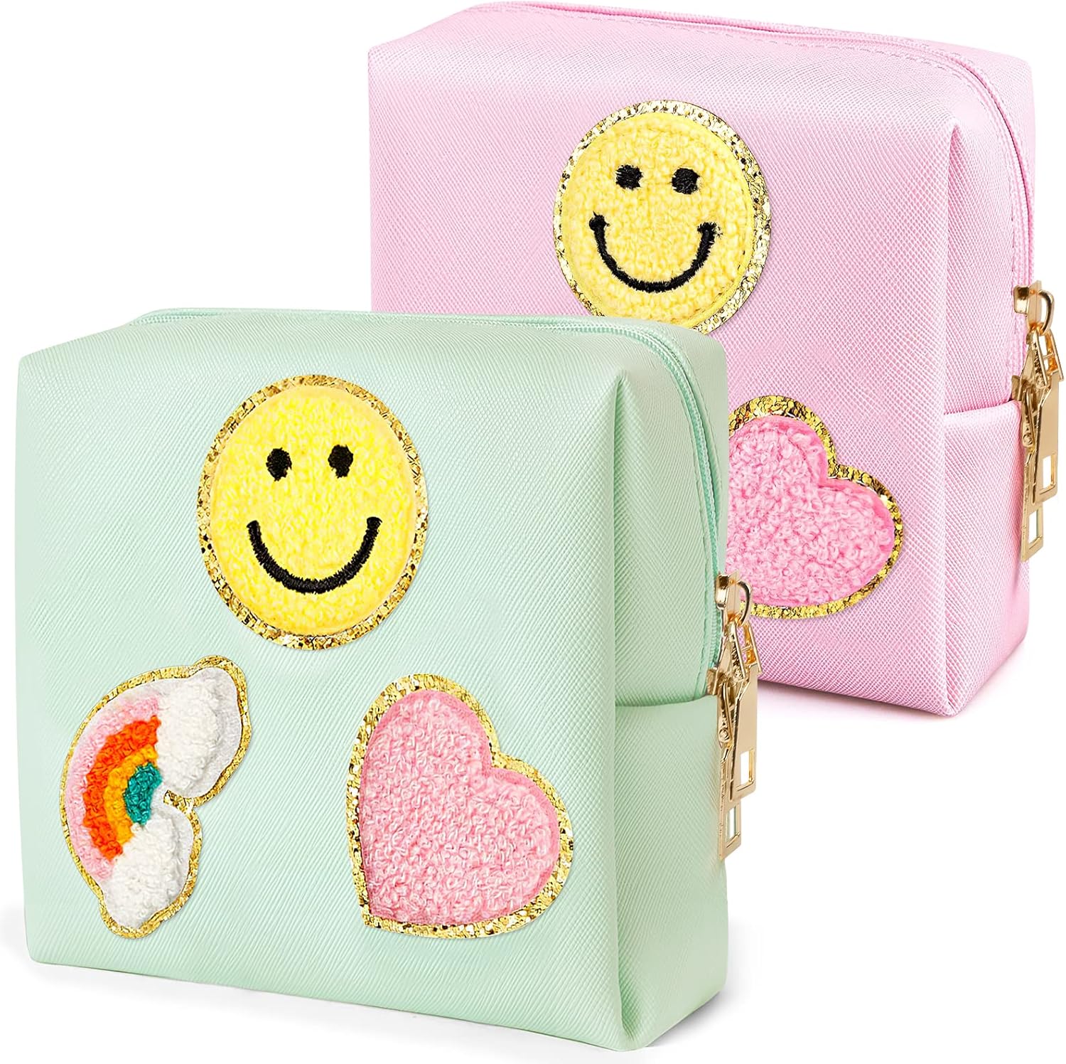 Amazon.com: CekPo 2 Pack Period Bag, PU Leather Sanitary Napkin Storage ...