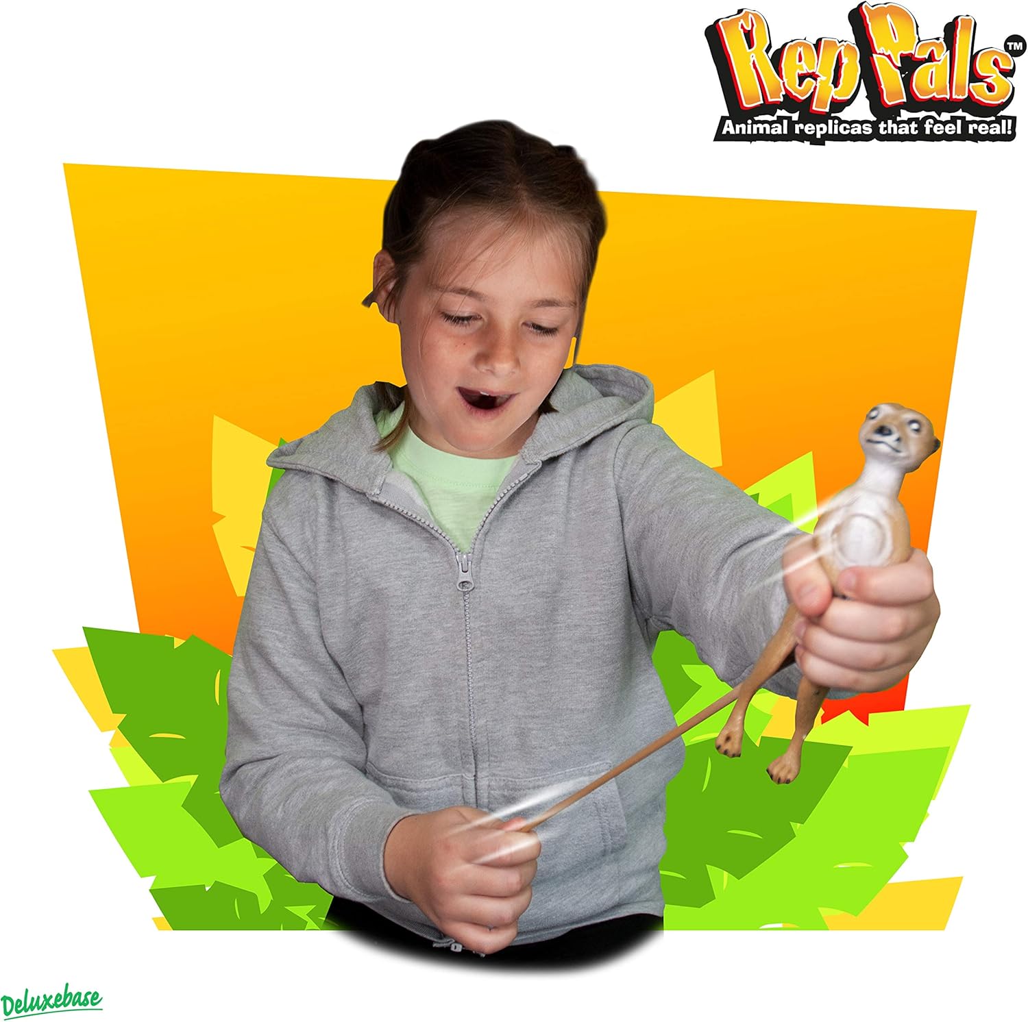Rep Pals – Meerkat, Stretchy Toy from Deluxebase. Super stretchy animal ...