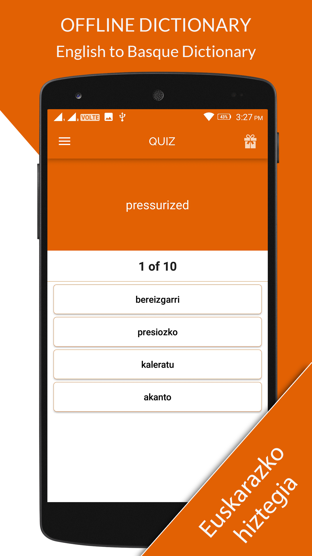 Basque Dictionary | English Basque Dictionary:Amazon.com:Appstore for ...