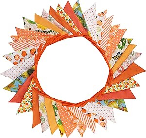 Fall Pennat Flag Banner, Fall Decor Triangle Flags Banner 10M/32FT ...