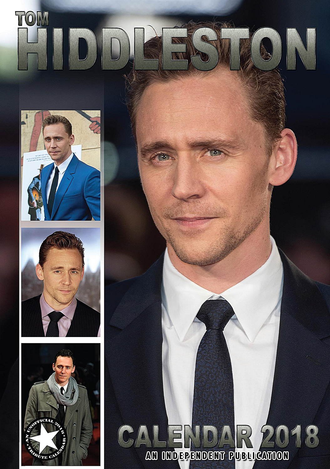 Tom Hiddleston Calendar - Calendar 2017 - 2018 Calendars - Thor - Movie ...