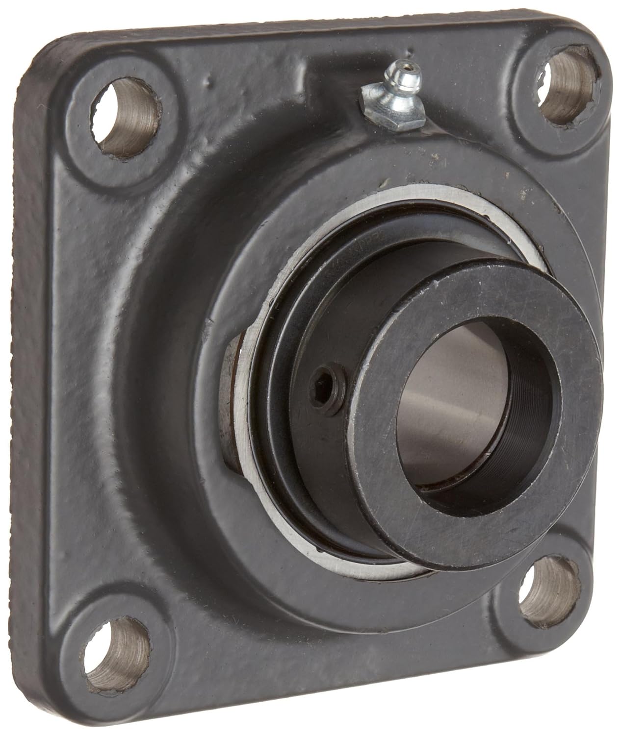 Timken TCJ2 3/16 Flange Unit, 4 Bolt Holes, Industrial-Duty, Relubricatable, Non-Expansion, Cast ...