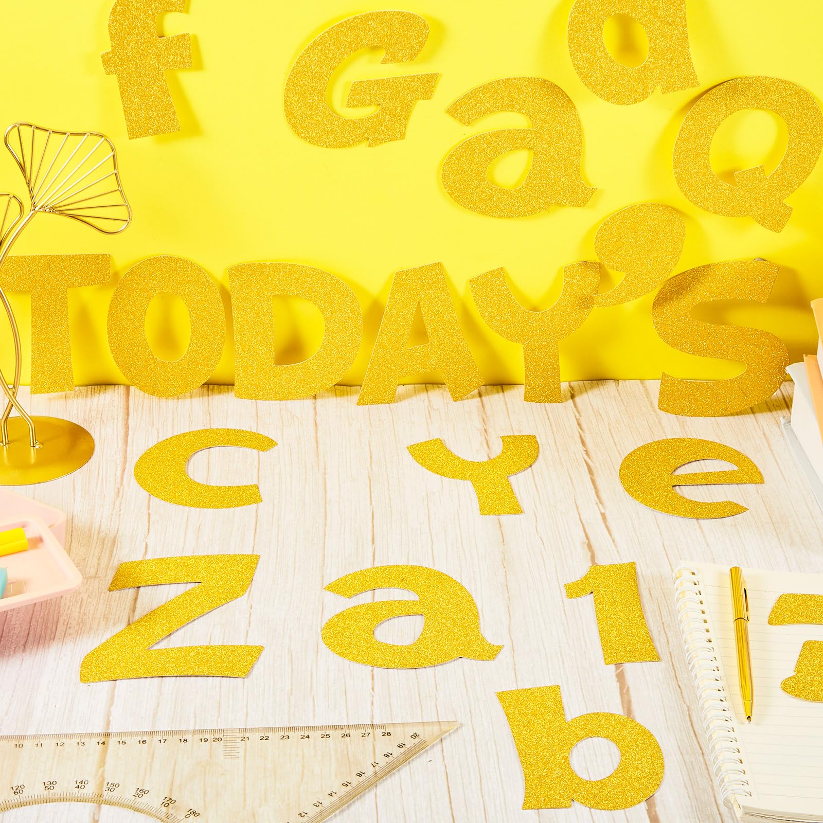 Snapklik.com : Colarr 216 Pcs Glitter Bulletin Board Letters For ...