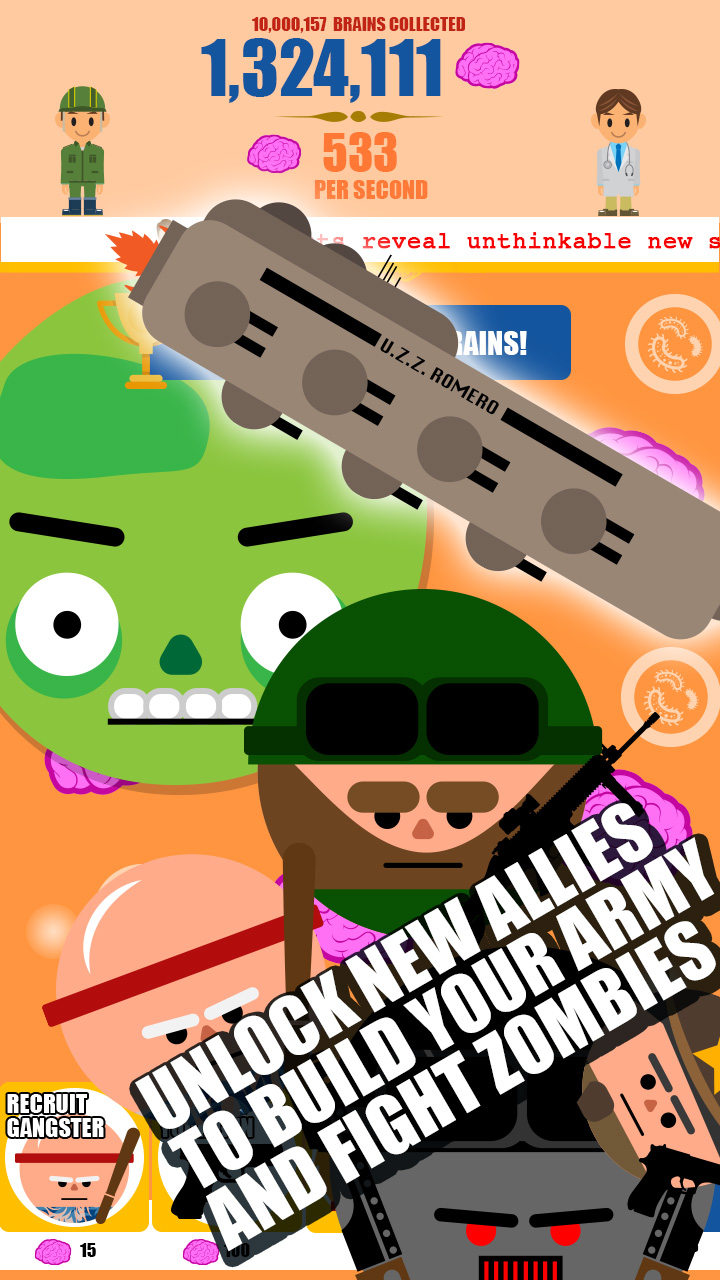 Zombie Clicker Wars - App on Amazon Appstore