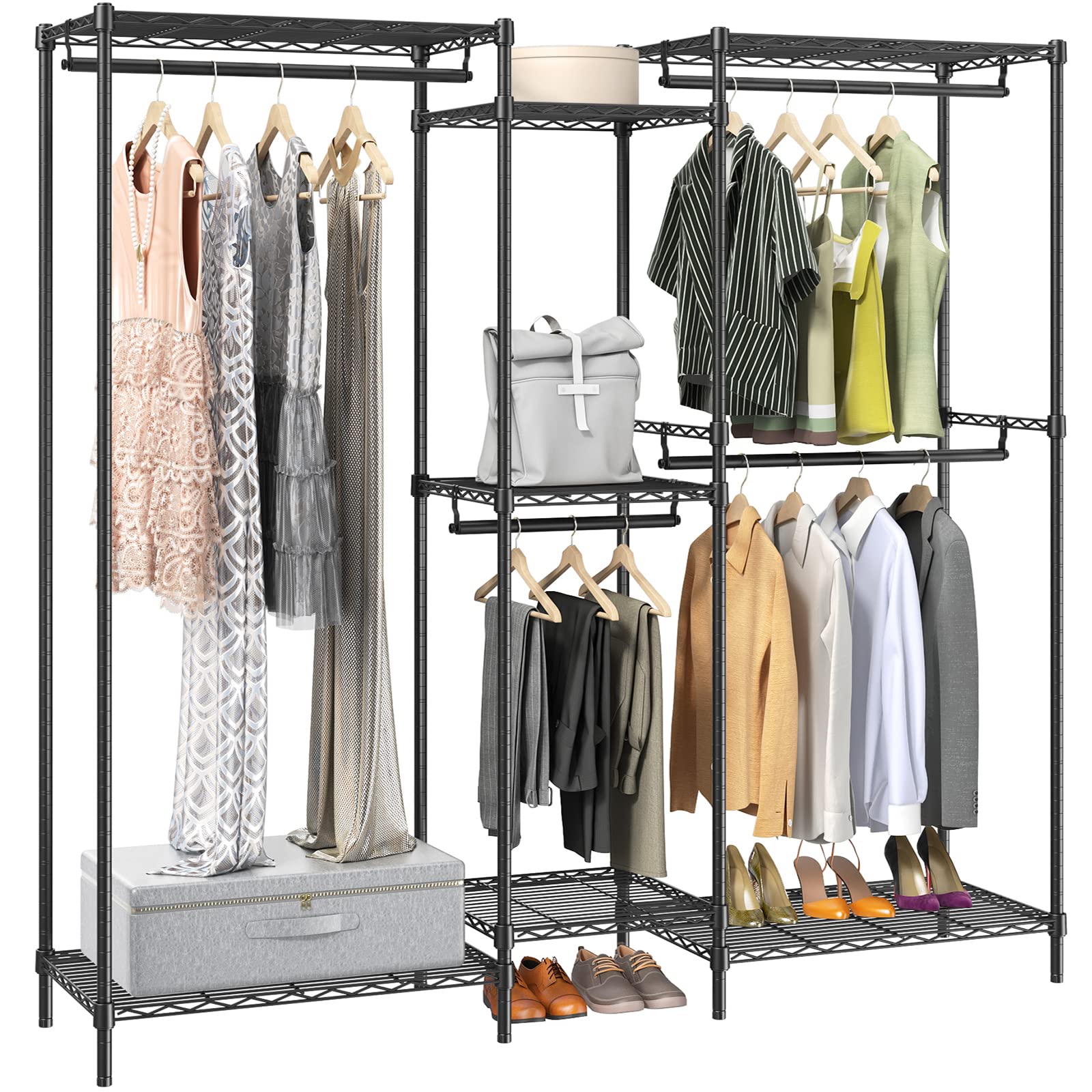 VIPEK V6 Wire Garment Rack Heavy Duty Clothes Rack for Hanging Clothes ...